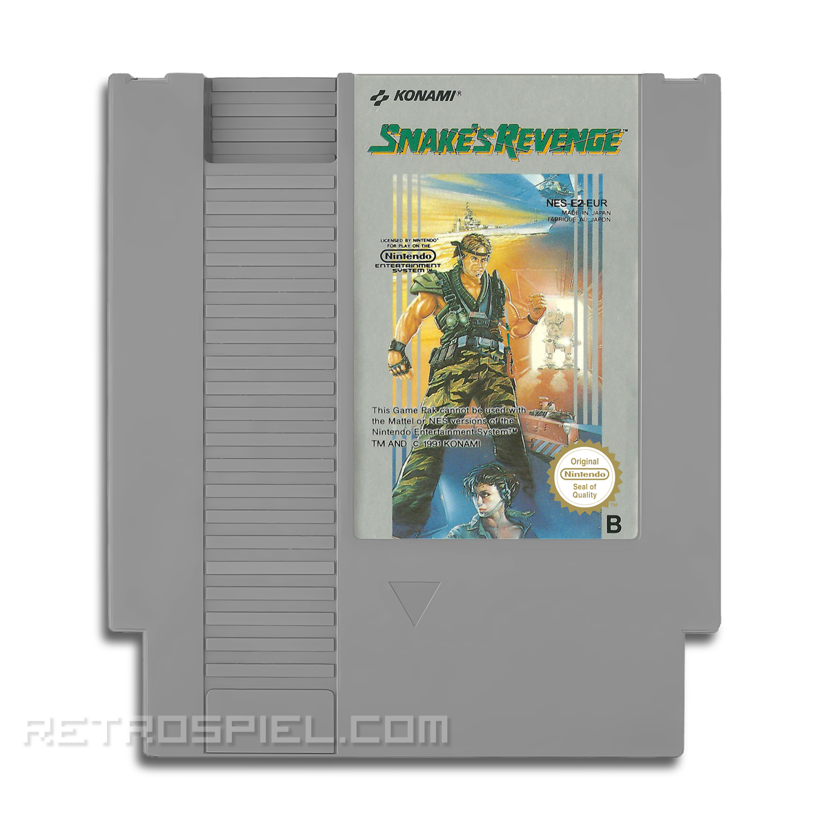 Snake's Revenge - Nintendo Entertainment System (NES) - retrospiel ...