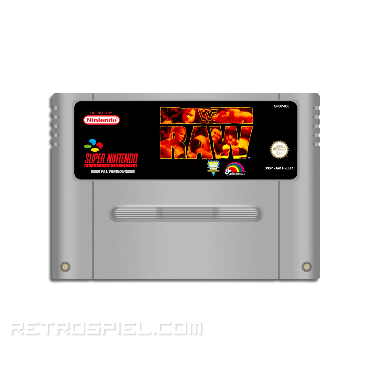 WWF Raw - Super Nintendo (SNES) - retrospiel - new games for old ...