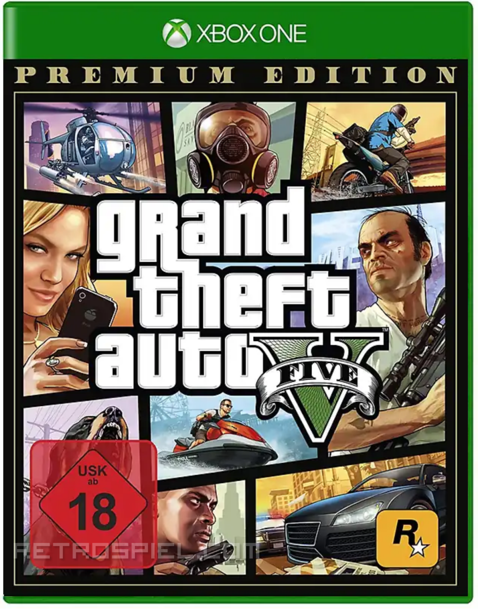 Grand Theft Auto V – Premium Edition - Xbox One - retrospiel - neue ...