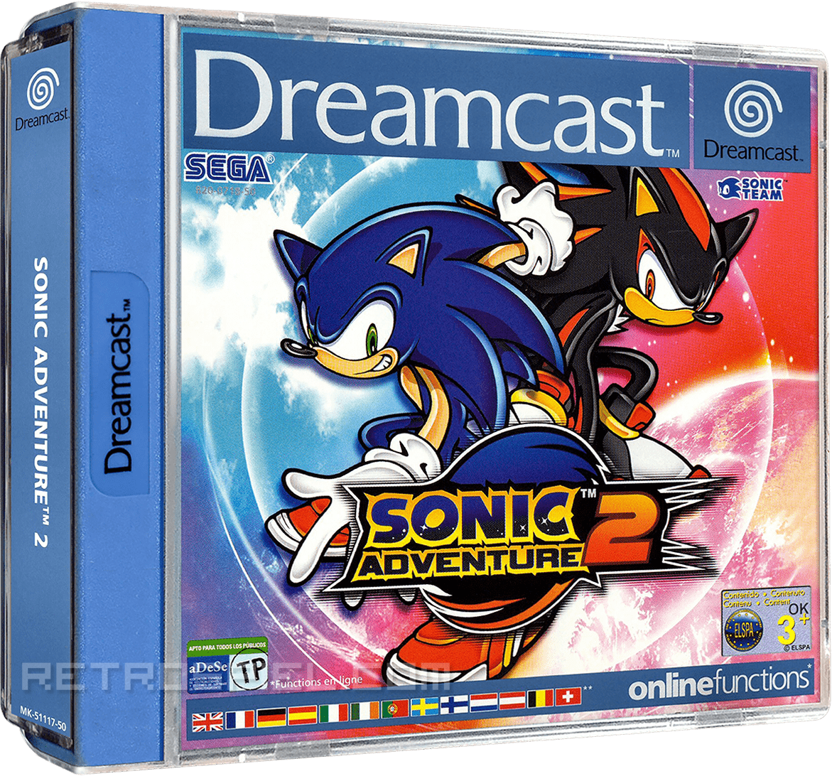 Sonic Adventure 2 - Sega Dreamcast - retrospiel - new games for old ...