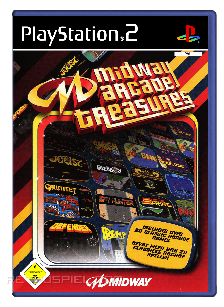 Midway Arcade Treasures 1 - PlayStation 2 (PS2), 17,99