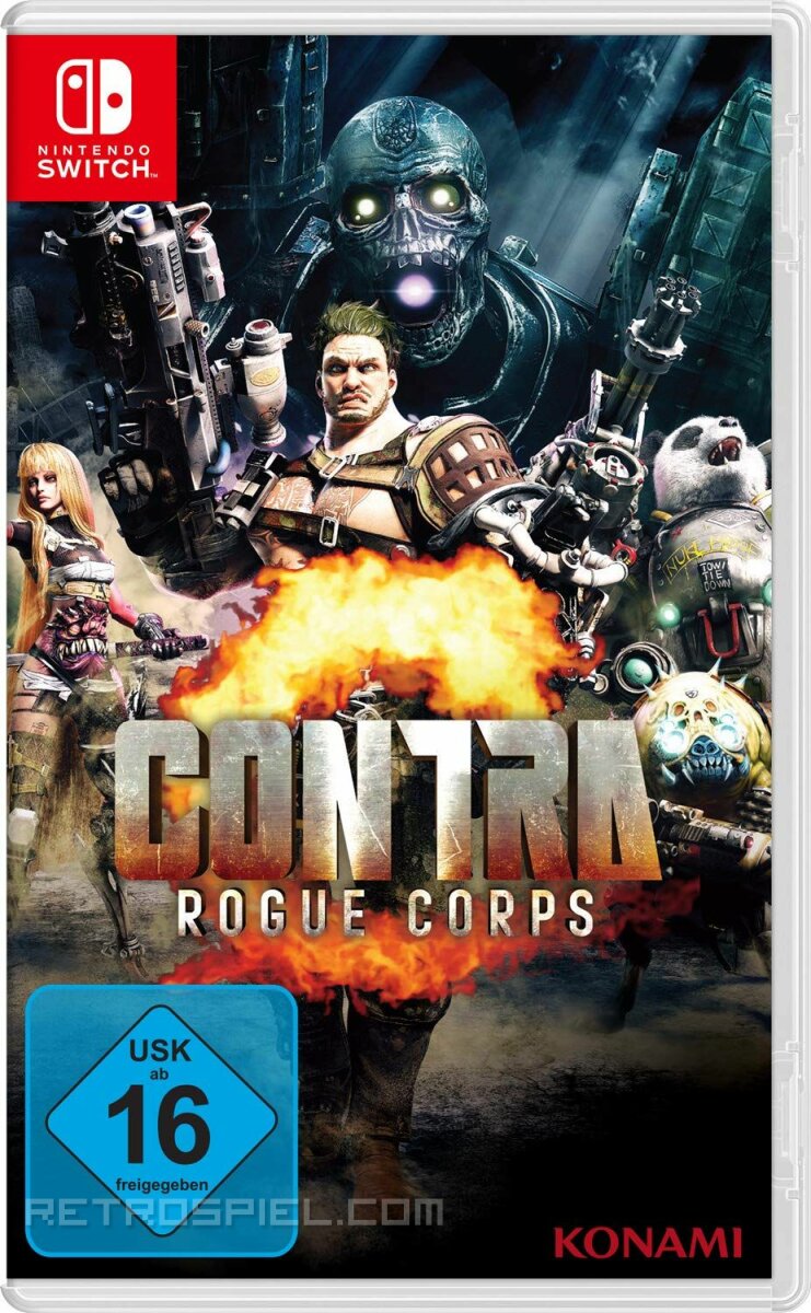 Contra - Rogue Corps - Nintendo Switch - retrospiel - new games for old ...