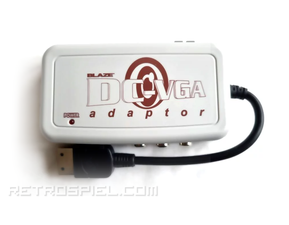 Blaze VGA Adapter for Dreamcast - Sega Dreamcast - retrospiel - neue ...