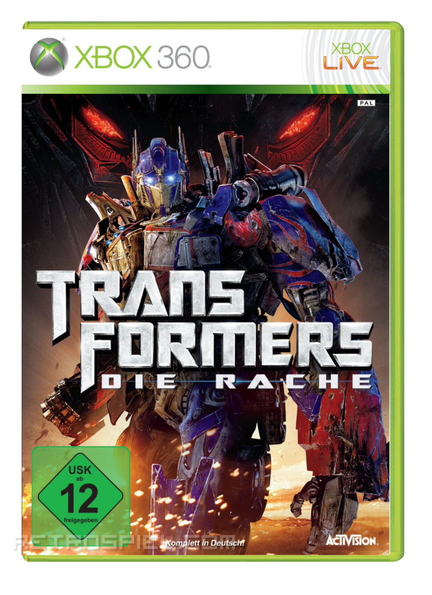 Transformers - Die Rache - Xbox 360 - retrospiel - new games for old consoles, 9,99