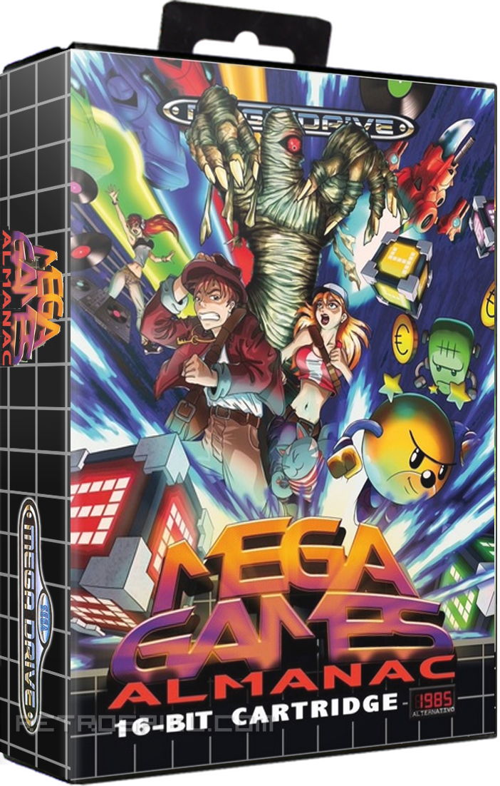 Mega Games Almanac - Sega Mega Drive - retrospiel - new games for old ...