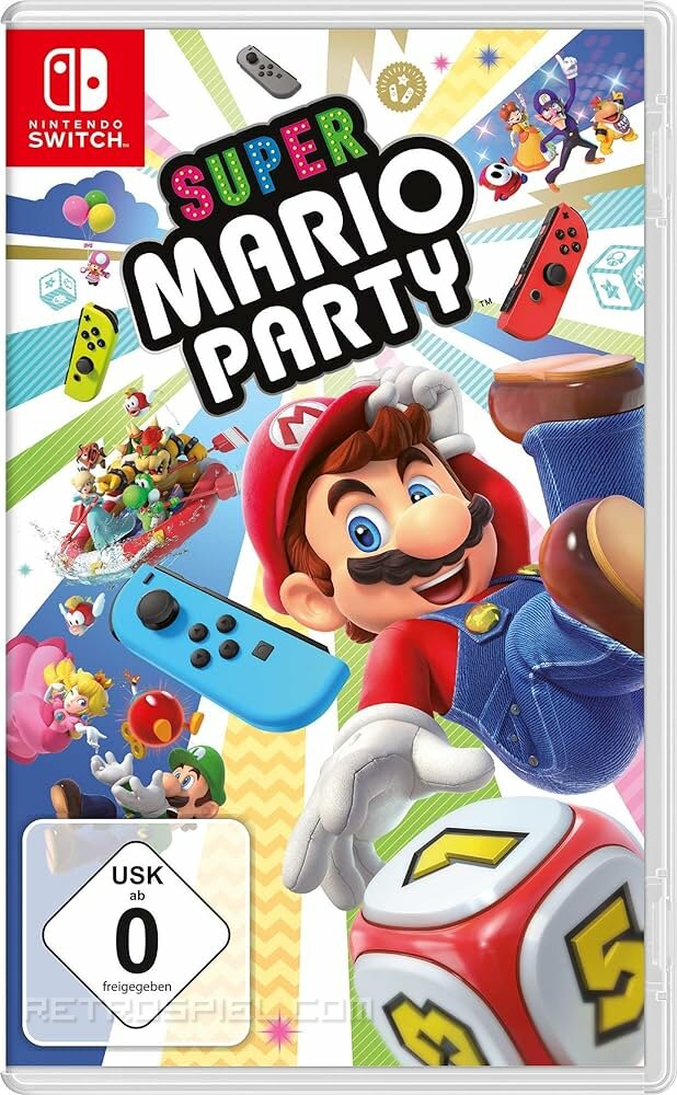 Super Mario Party - Nintendo Switch - retrospiel - new games for old ...