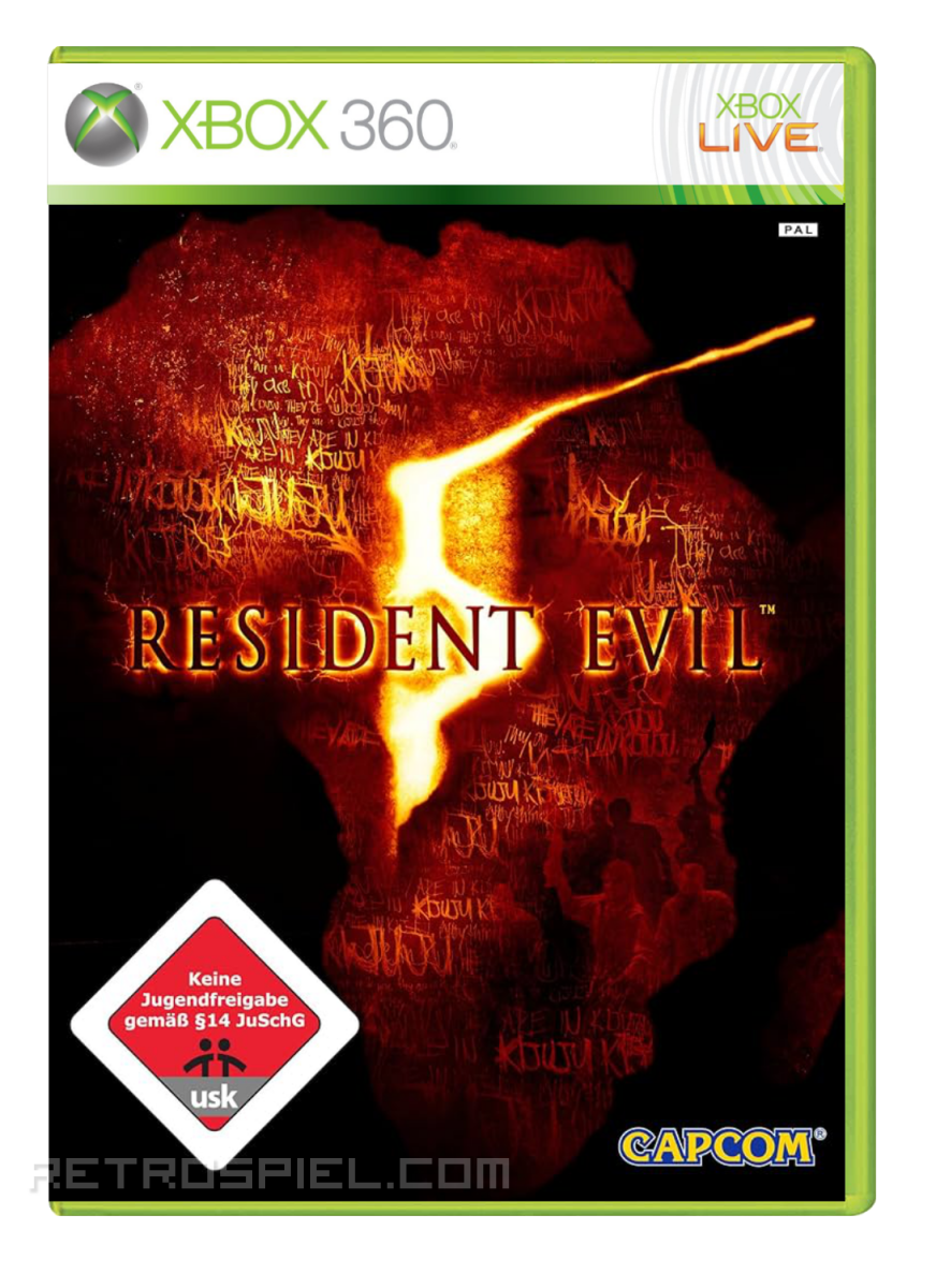 Resident Evil 5 - Xbox 360 - retrospiel - neue Spiele für alte Konsolen, 7,99