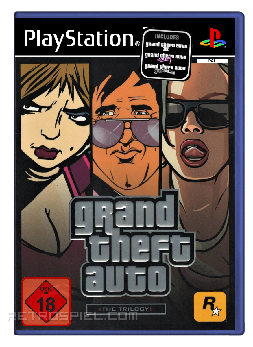 Grand Theft Auto: The Trilogy - PlayStation 2 (PS2) - retrospiel - neue ...