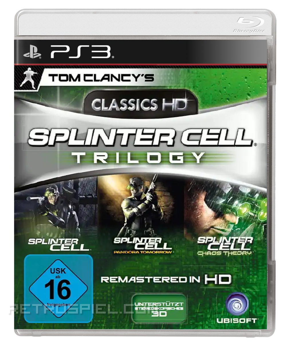 Tom Clancy's Splinter Cell TRILOGY - PlayStation 3 (PS3) - retrospiel ...