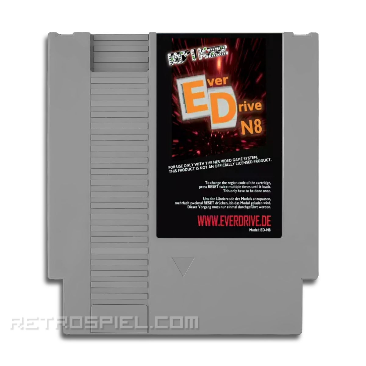 Everdrive N8 (German Version) Flashcart / SD-Card Adapter - Nintendo ...