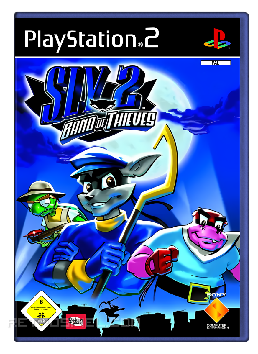 Sly 2 – Band of Thieves - PlayStation 2 (PS2) - retrospiel - new games ...