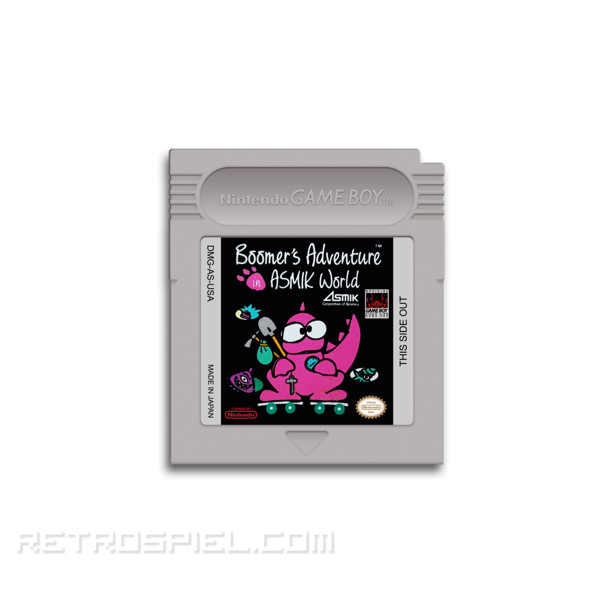Boomer's Adventure in Asmik World - Nintendo Game Boy - retrospiel ...