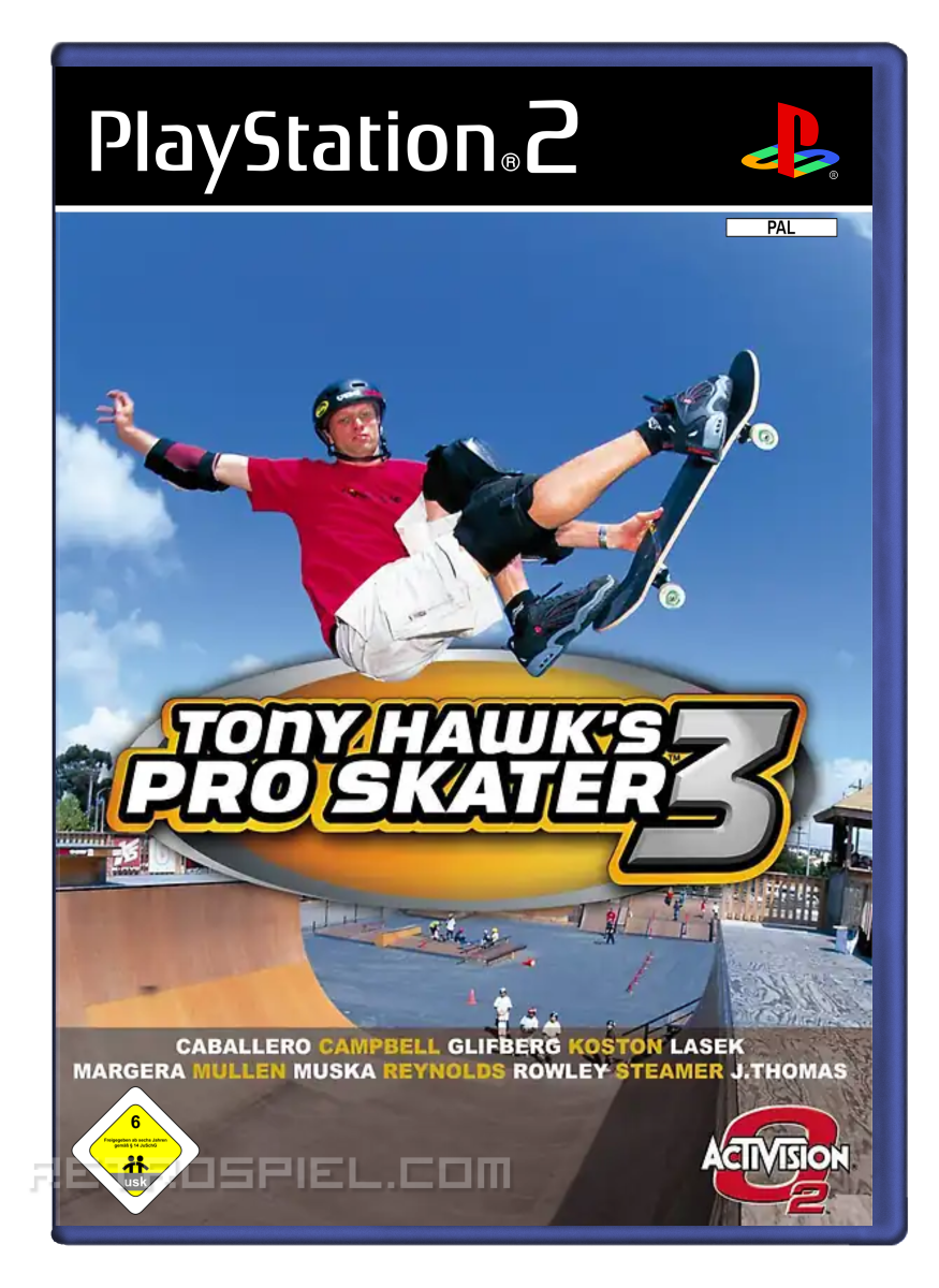 Tony Hawk's Pro Skater 3 - PlayStation 2 (PS2) - retrospiel - neue ...