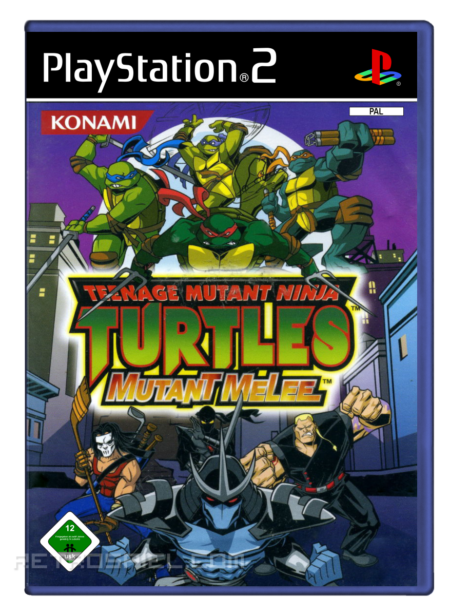 Teenage Mutant Ninja Turtles - Mutant Melee - PlayStation 2 (PS2 ...