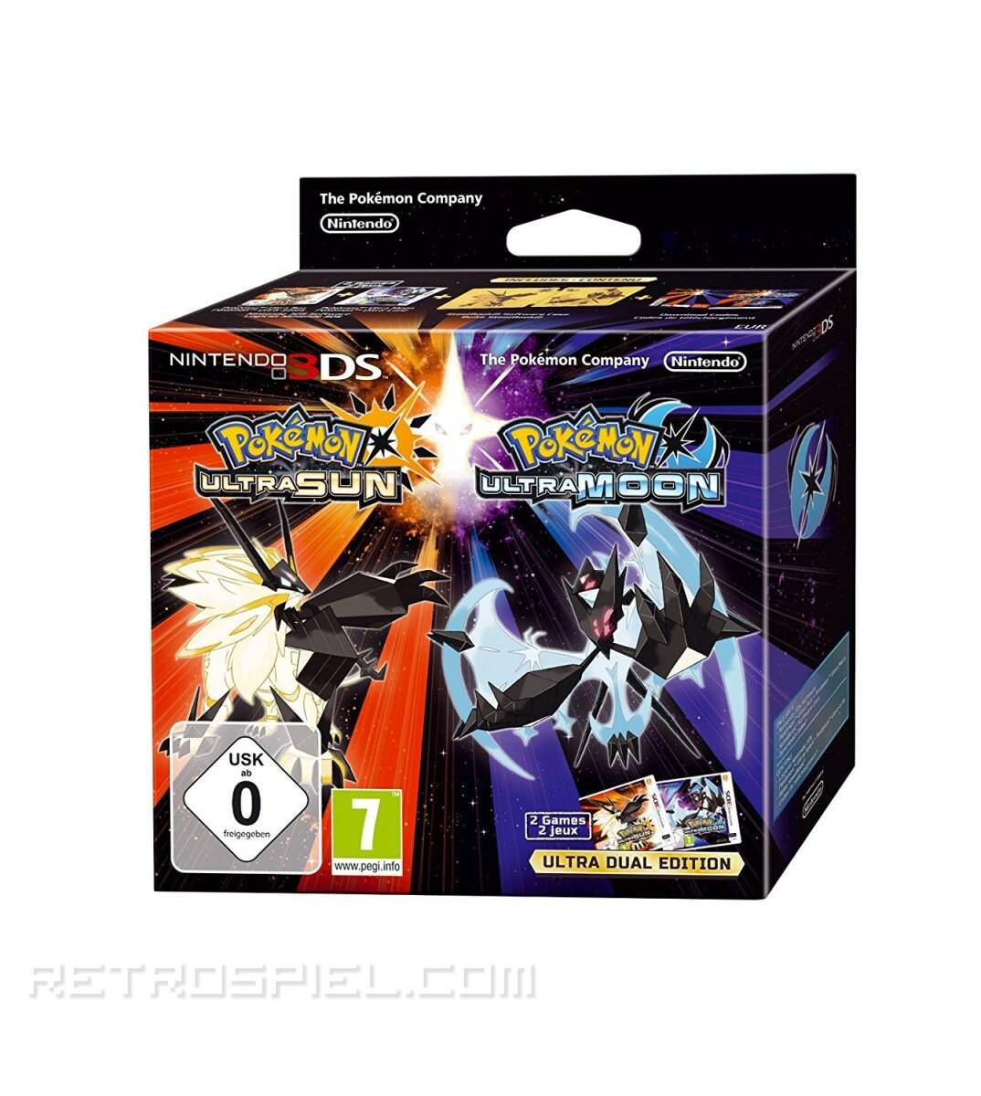 Pokemon Ultra Sun + Ultra Moon Ultra Dual Edition - Nintendo 3DS ...