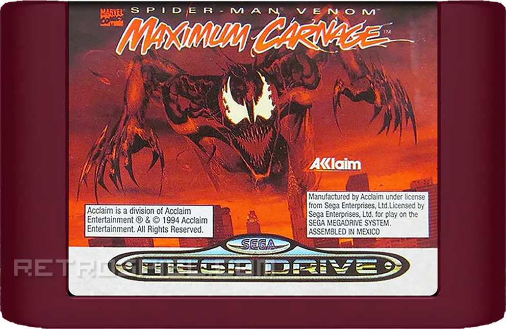 Spider-Man & Venom: Maximum Carnage - Sega Mega Drive - retrospiel ...