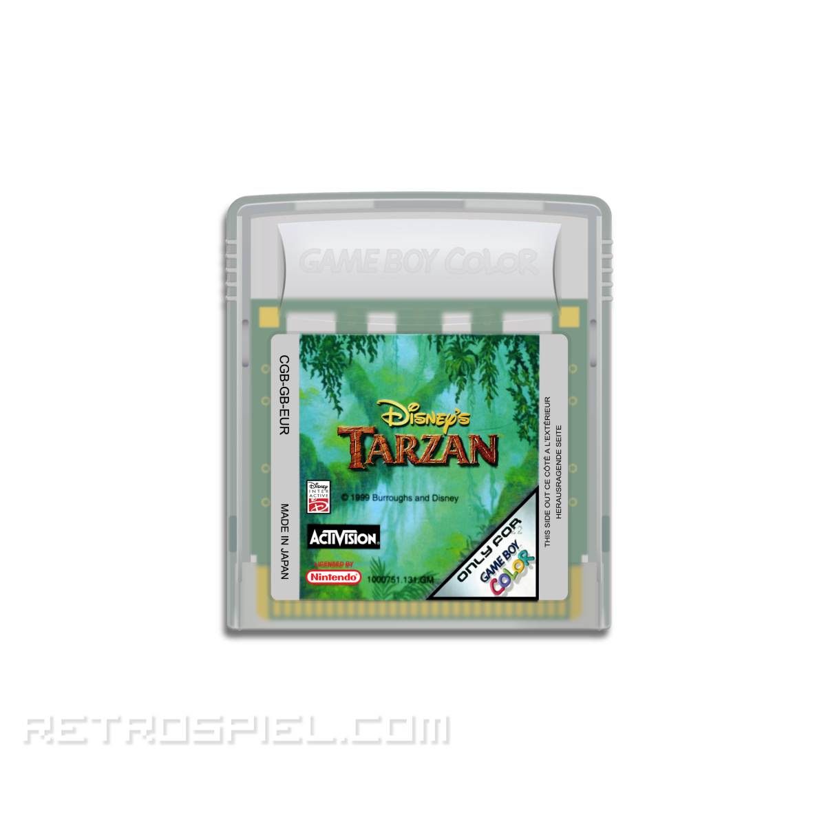 Disney's Tarzan - Nintendo Game Boy Color (GBC) - retrospiel - neue ...
