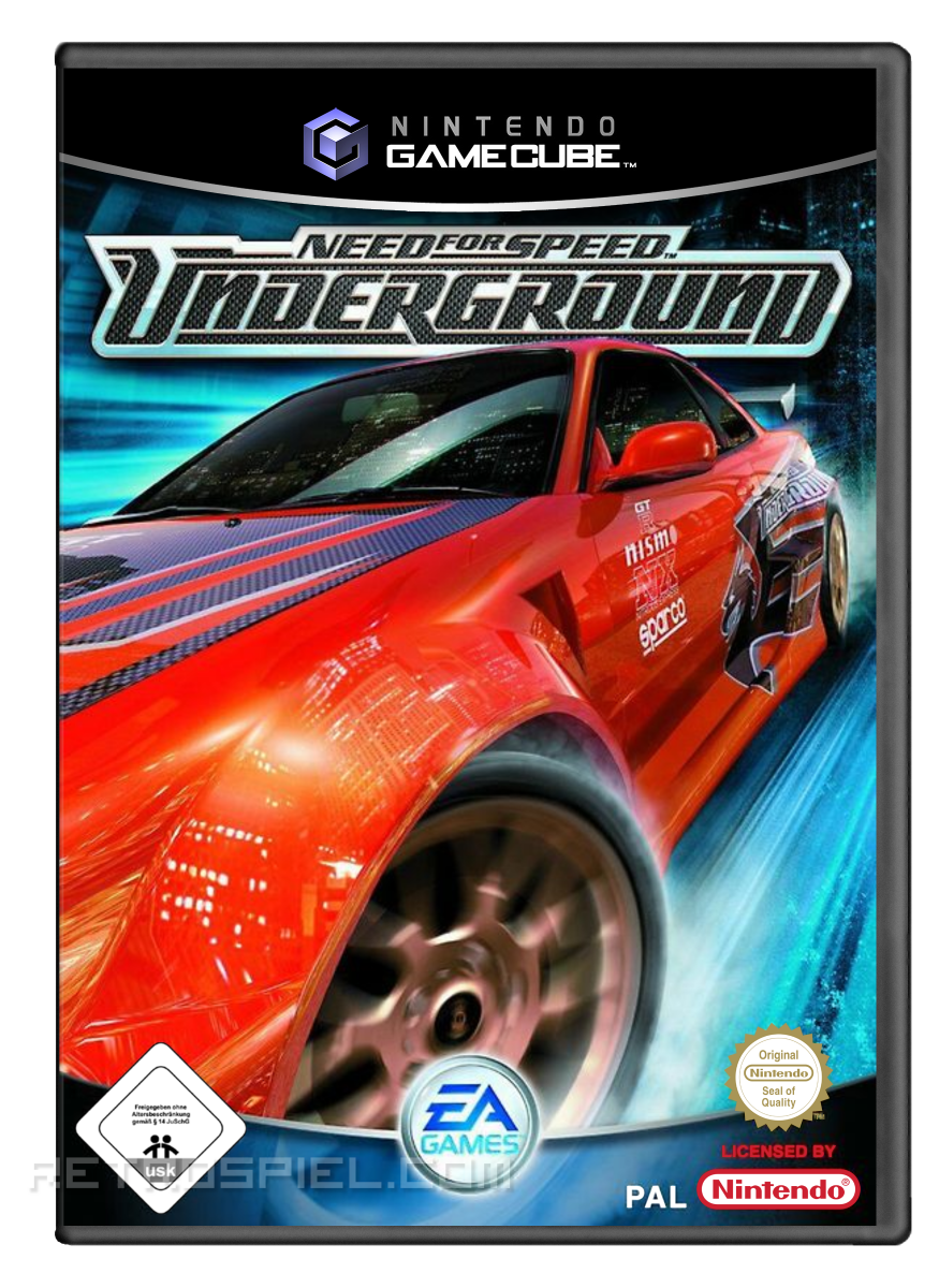 Need for Speed Underground - Nintendo Game Cube - retrospiel - neue ...
