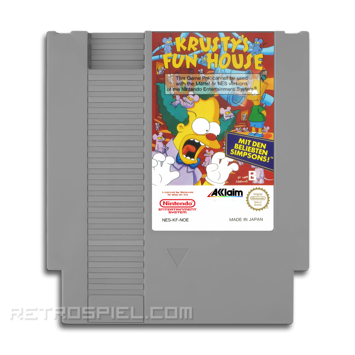 Krusty's Fun House - Nintendo Entertainment System (NES) - retrospiel ...