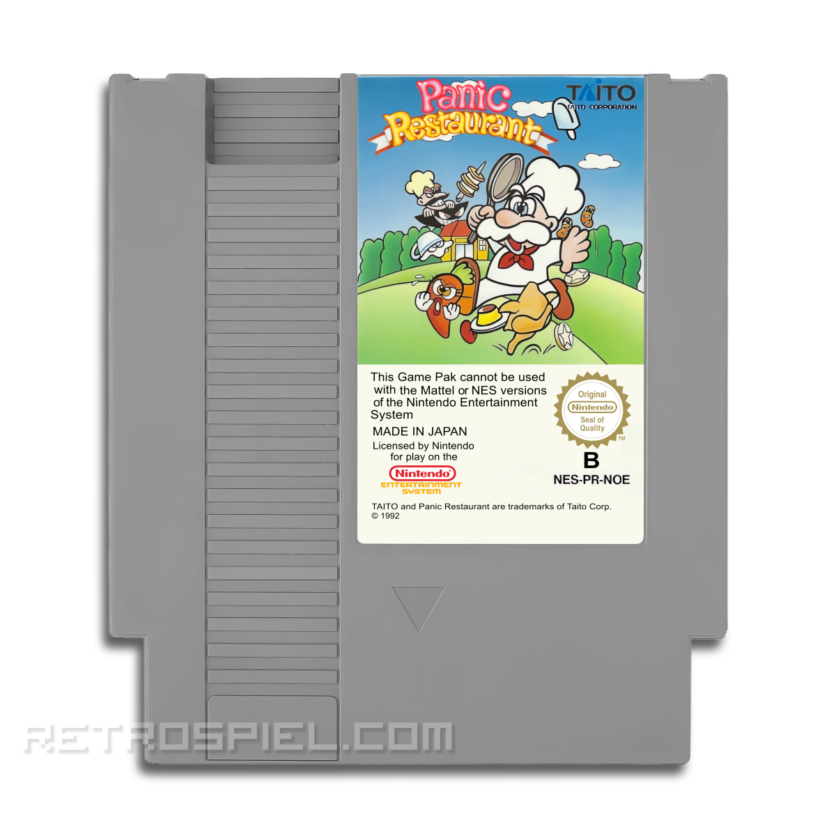 Panic Restaurant - Nintendo Entertainment System (NES) - retrospiel ...